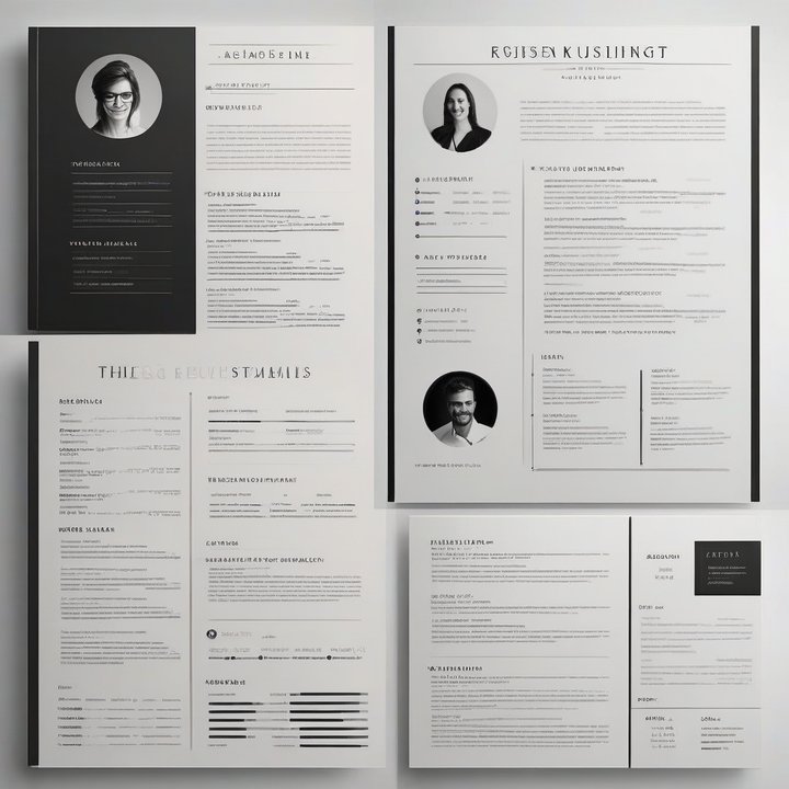 Crafting a Standout Resume with Elegant Adobe InDesign Templates ...